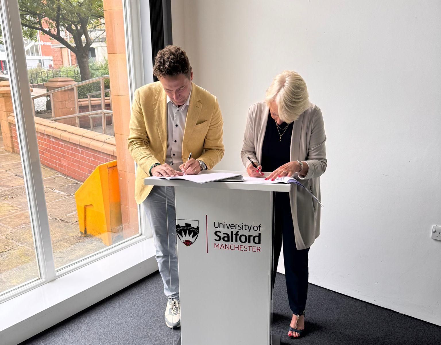 Strategic Partnership with the University of Salford - Farrat